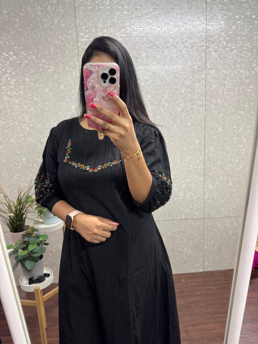 A-Line frock – Swarna Reddys